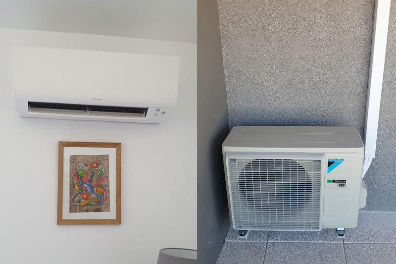 Pointe Rouge - Installation d'un MONO-SPLIT MURAL DAIKIN 3,5Kw ...